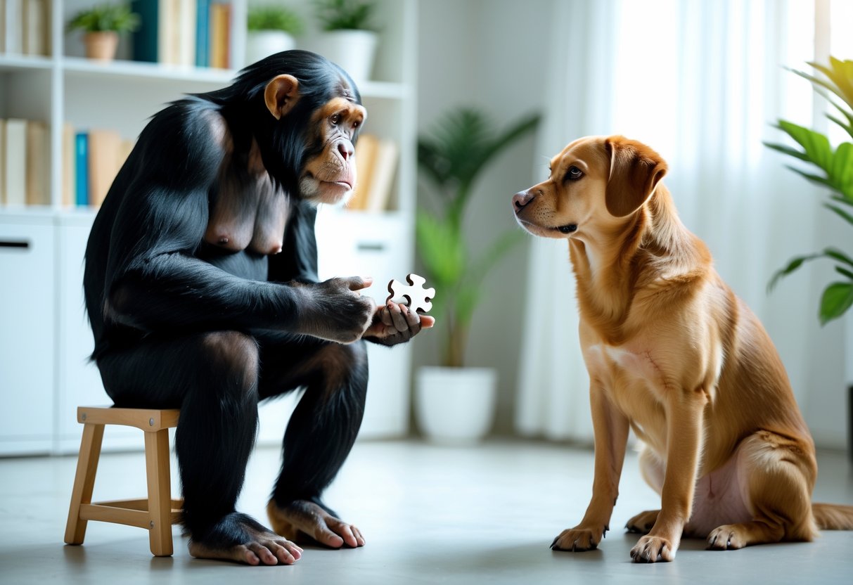 Is A Chimp Smarter Than A Dog Comparing Animal Intelligence Know Animals