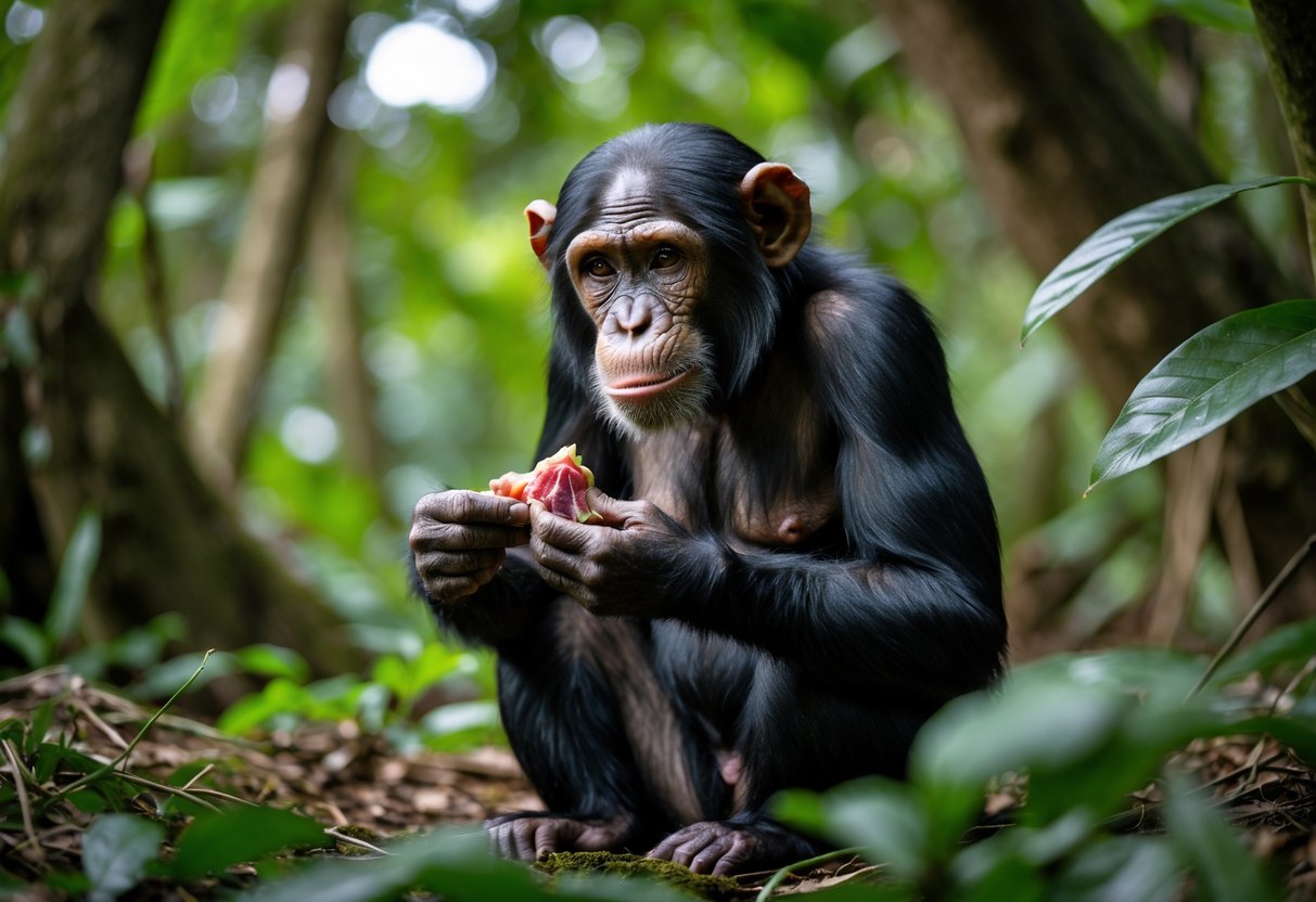 Do Female Chimps Eat Meat? Diet Facts & Chimpanzee Hunting Insights ...