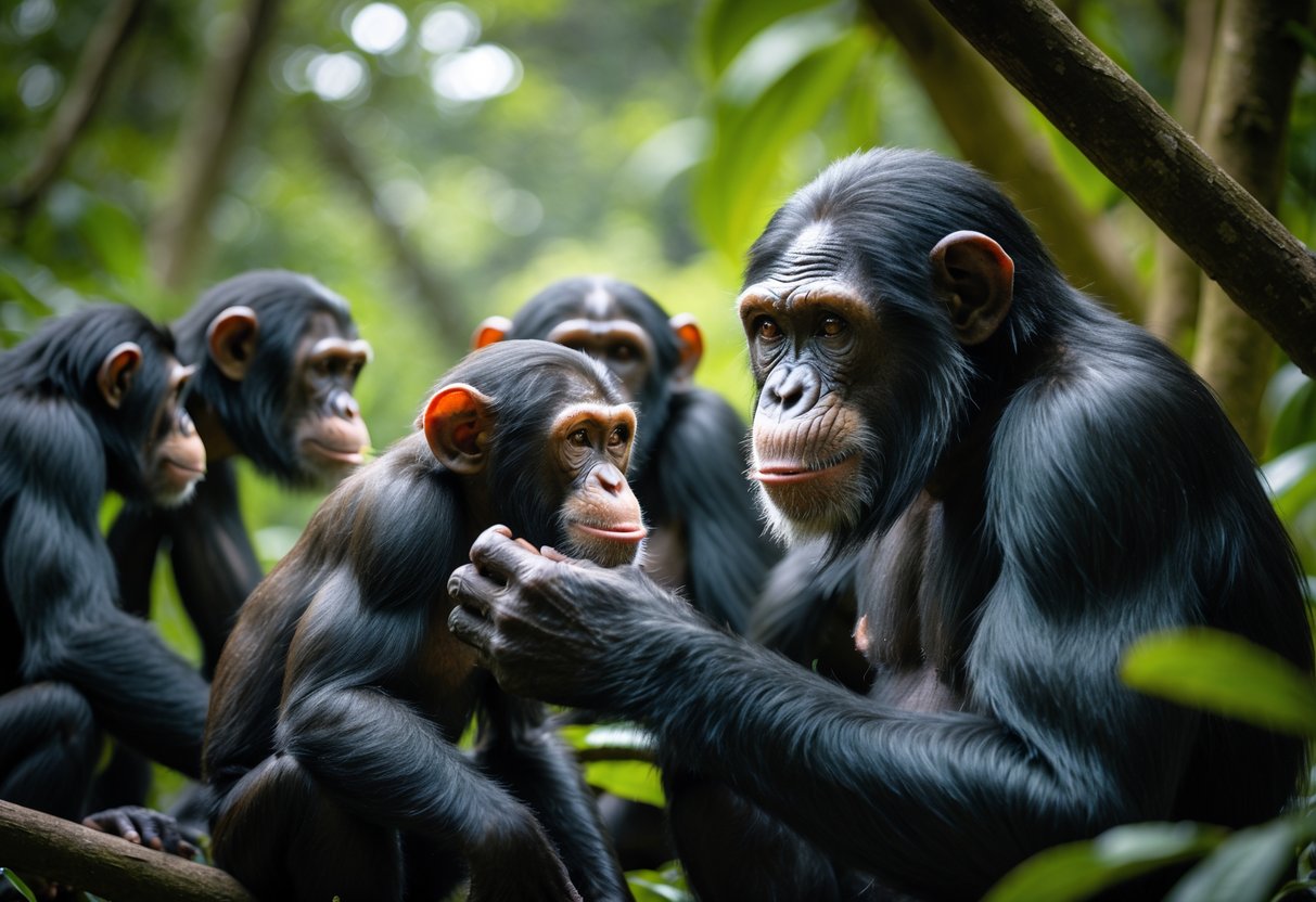 Do Male Chimps Know Their Offspring? Social Bonds and Paternal Roles ...