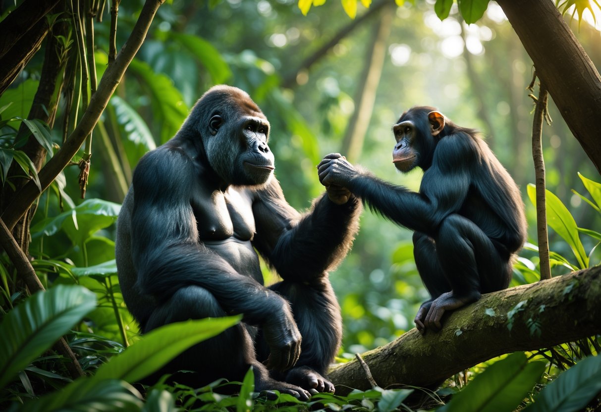 Are Gorillas Friendly to Chimps? Insights on Ape Friendships - Know Animals