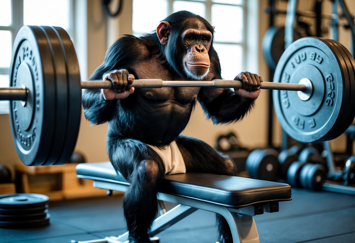 How Much Could a Chimp Bench Press? Exploring Chimpanzee Strength ...