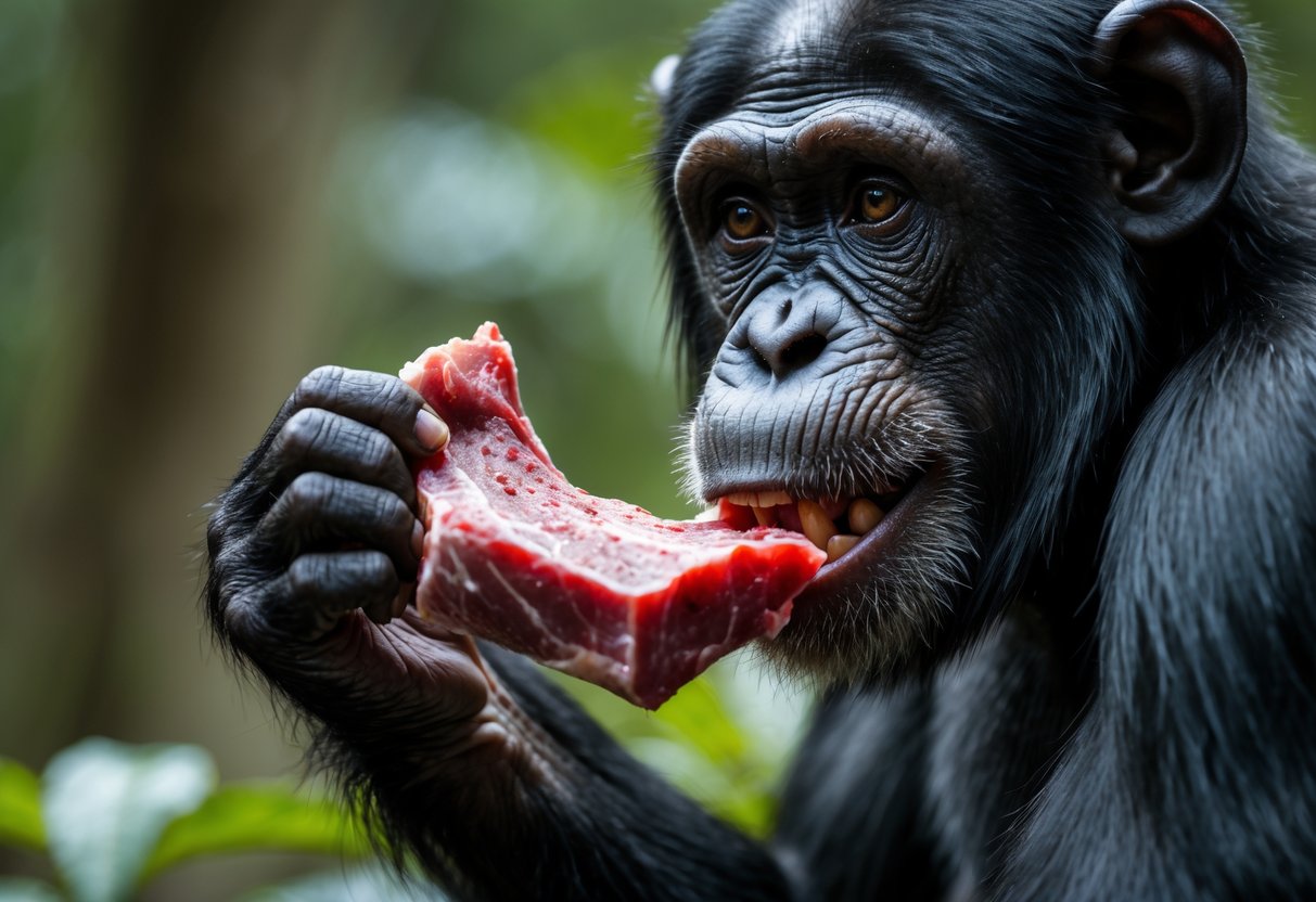 Do Chimps Eat Raw Meat? Understanding Chimpanzee Meat-Eating Habits ...