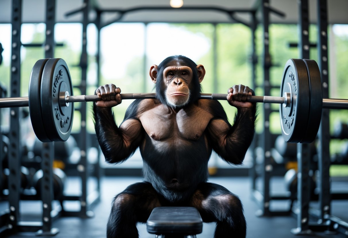 How Much Could a Chimp Bench Press? Strength Facts & Comparisons - Know ...