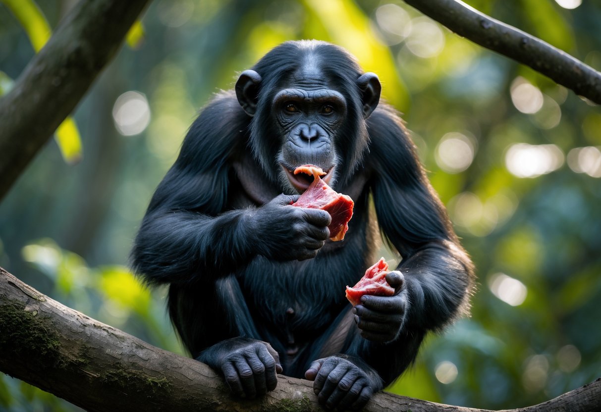 How Often Do Chimpanzees Eat Meat? Frequency & Diet Insights - Know Animals