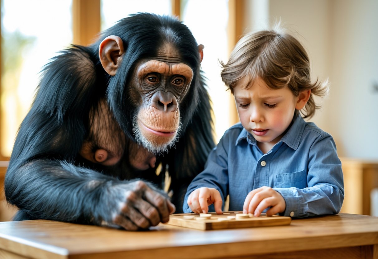 Are Chimpanzees as Smart as a 7 Year Old? How They Compare - Know Animals