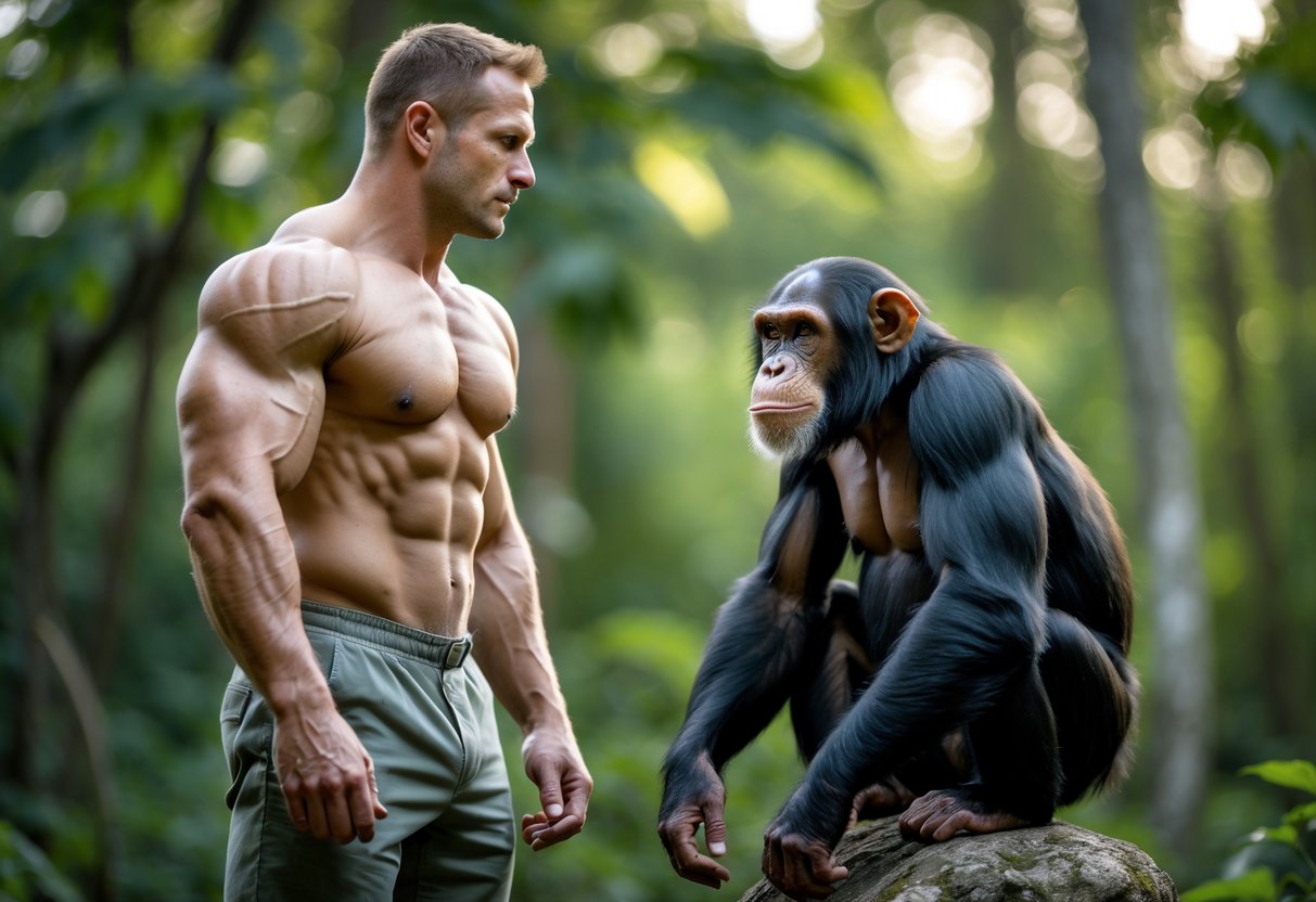 Can the Strongest Man Beat a Chimp? The Ultimate Strength Showdown ...
