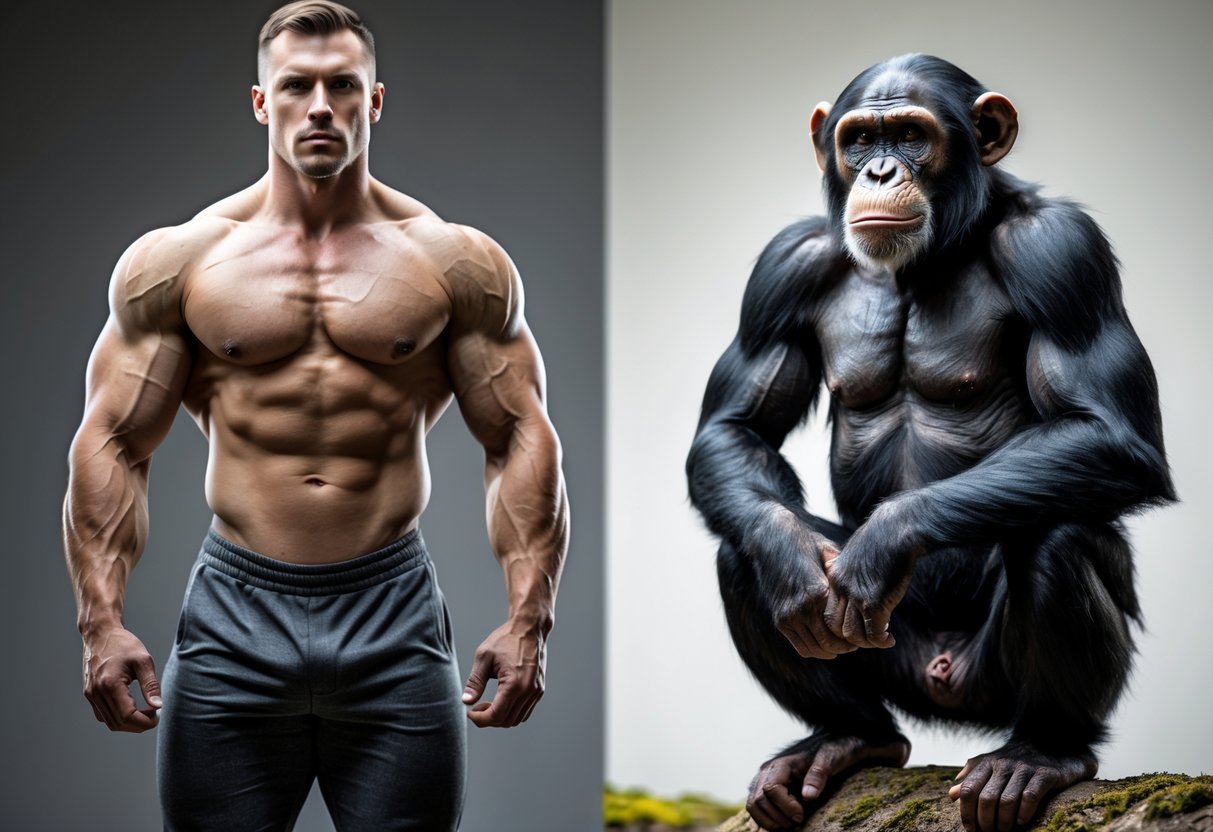 Is Any Human as Strong as a Chimp? Comparing Primate Power - Know Animals