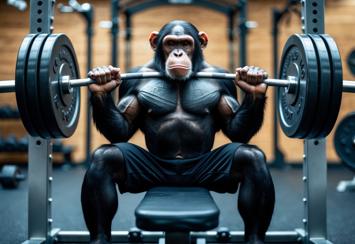 How Much Could a Chimp Bench Press? Strength Facts & Comparisons - Know ...