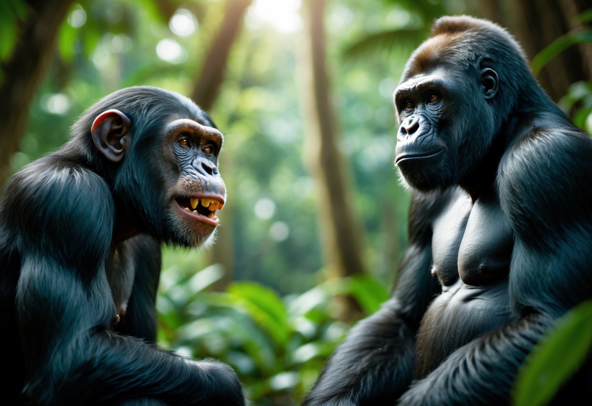 Who Is More Aggressive, Chimp or Gorilla? The Shocking Truth - Know Animals