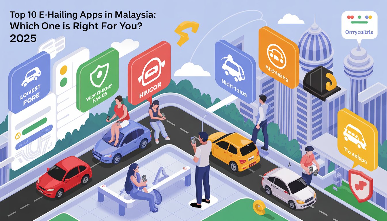Best E-Hailing Apps in Malaysia: Complete 2025 Guide - LA Radio HD