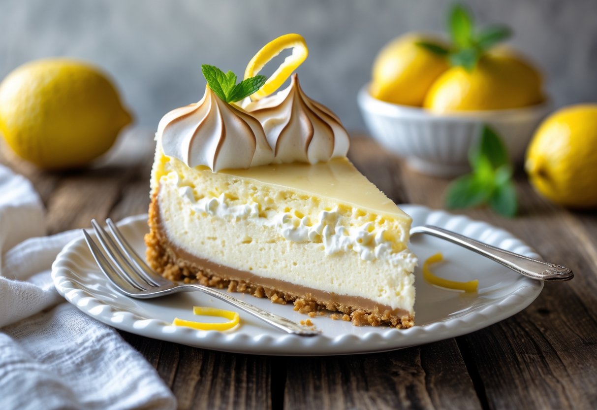 Cheesecake Factory Lemon Meringue Cheesecake Recipe: Step-by-Step Guide ...