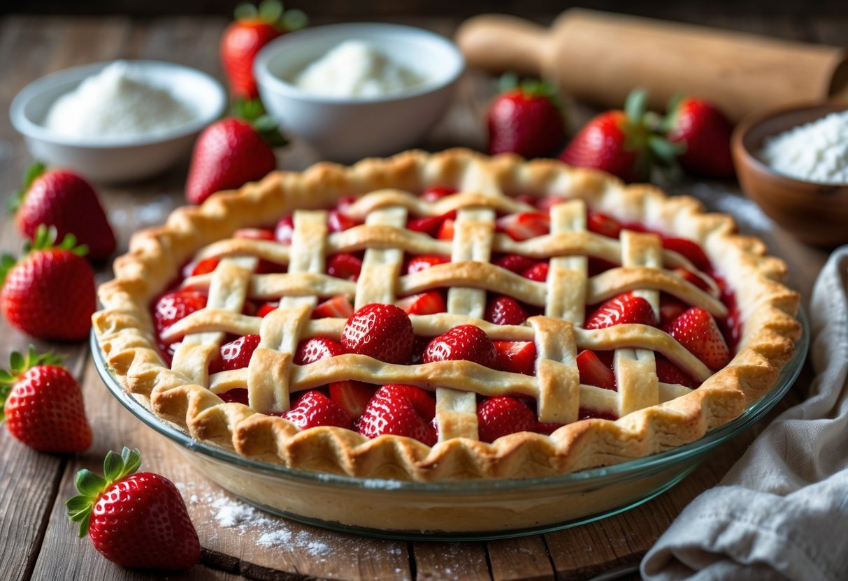 Shoney's Strawberry Pie Recipe Without Jello Easy Homemade Dessert ...