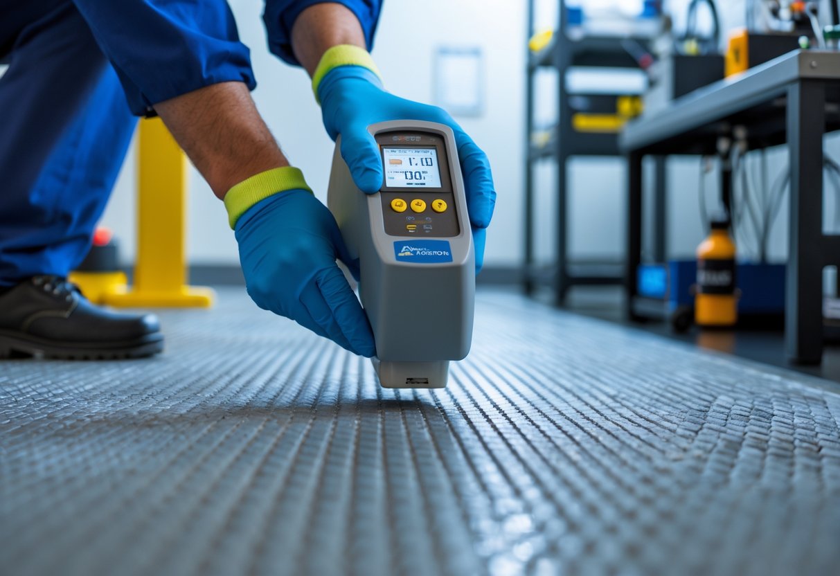 ASTM F609 — COF Using a Horizontal Pull Slipmeter for Walkways ...