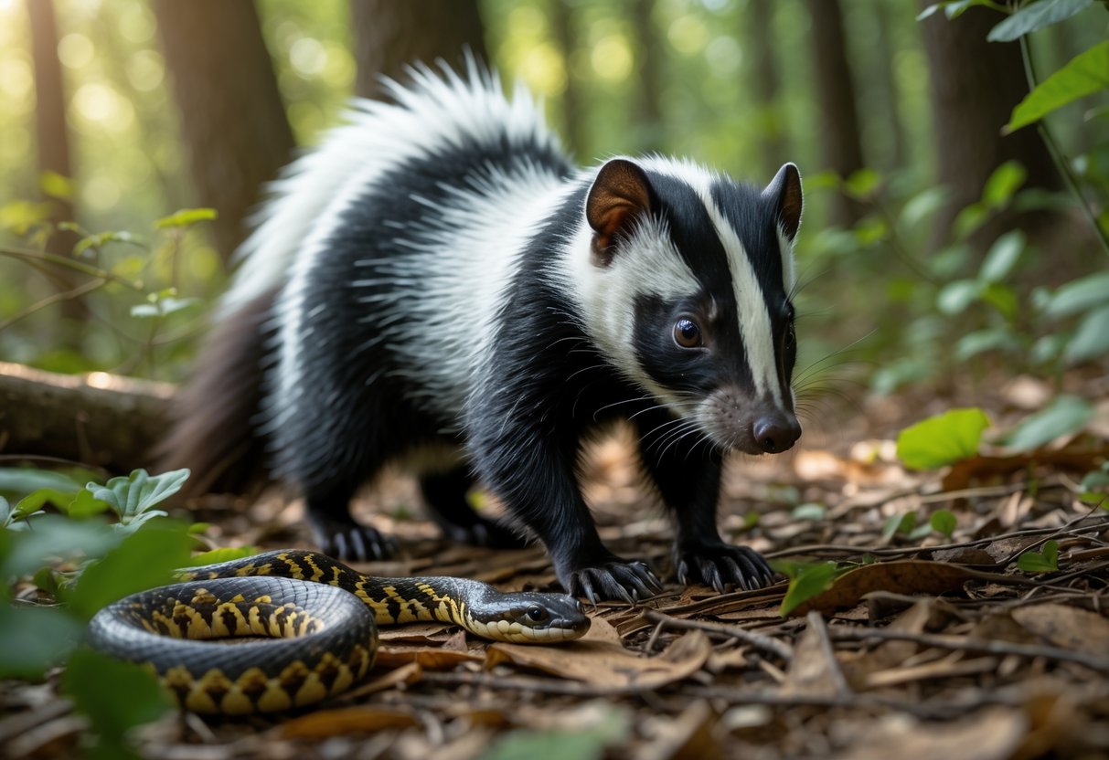 Do Skunks Eat Snakes? Exploring Skunk and Snake Encounters - Know Animals