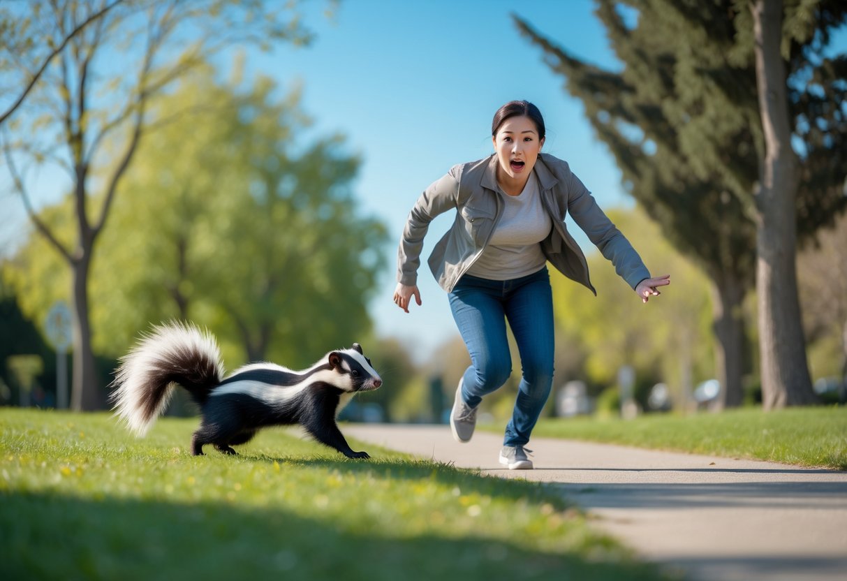 Why Do Skunks Chase People? Understanding Behavior & Safety - Know Animals