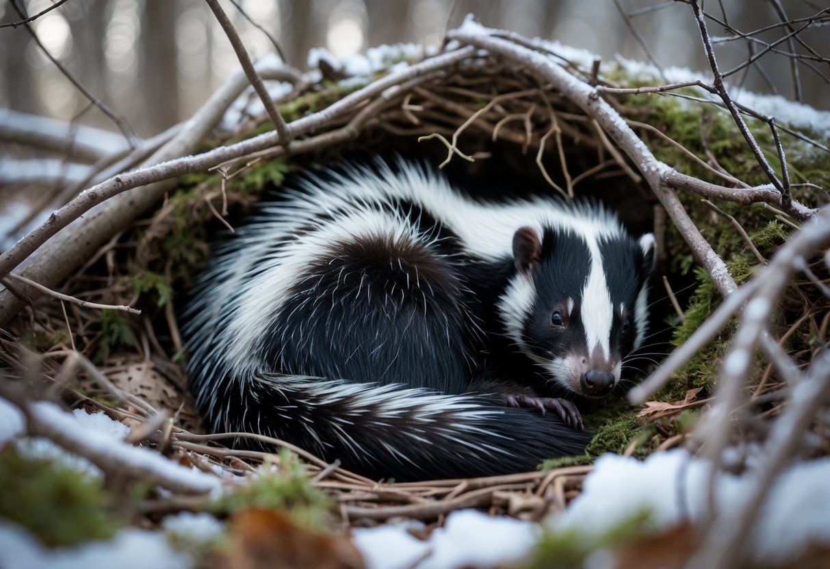 Does a Skunk Sleep All Winter? Understanding Skunks in Cold Months ...
