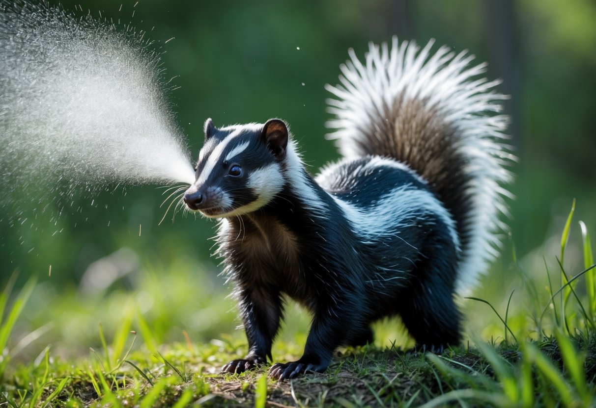 How Far Can a Skunk Spray? Safe Distances & Skunk Odor Facts - Know Animals
