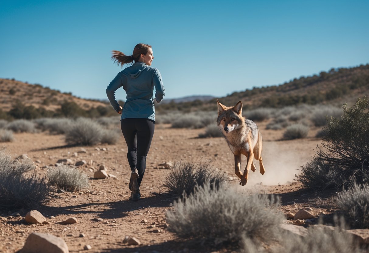 Why Is a Coyote Chasing Me? Understanding Coyote Encounters - Know Animals