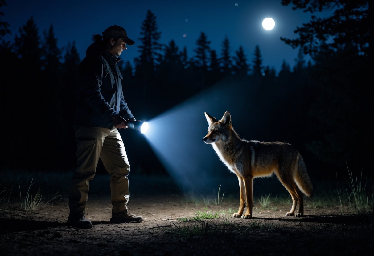 Will a Flashlight Scare Off a Coyote? Effective Ways to Deter Them ...