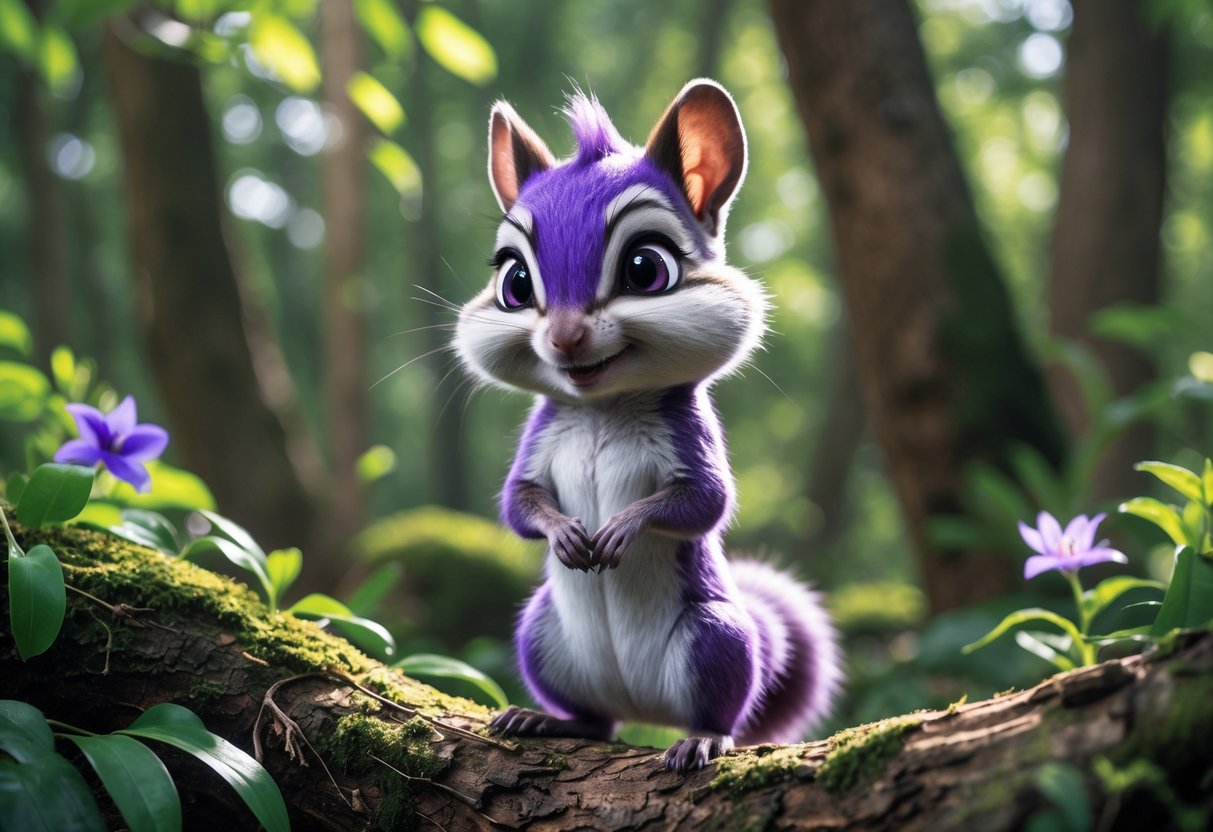 What Is the Purple Girl Chipmunk Called? Uncover the Details - Know Animals