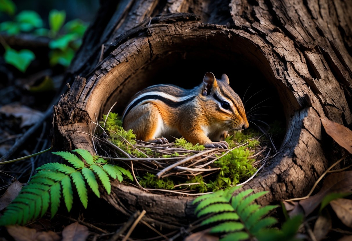 Where Do Chipmunks Sleep at Night? Chipmunk Sleeping Habits Explained ...