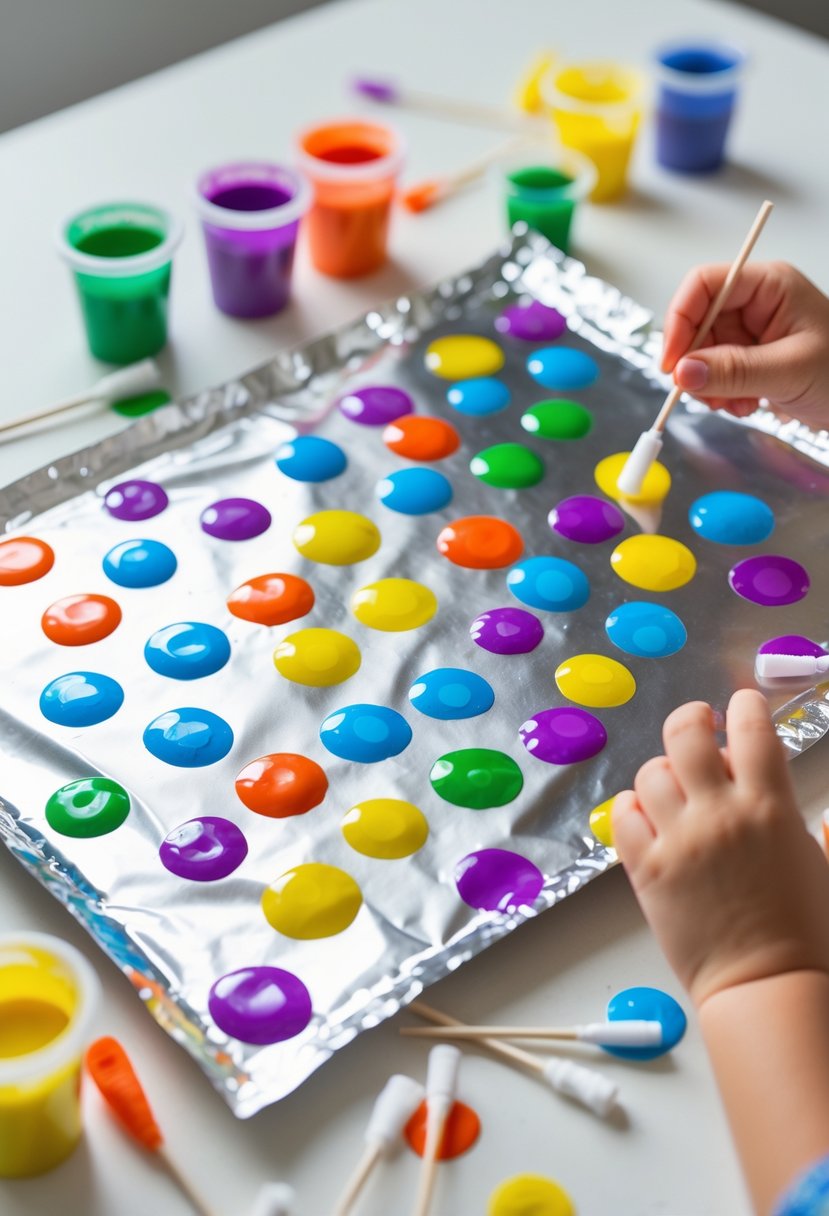 15 Fun Foil Painting for Kids Craft Ideas | Mummy Time