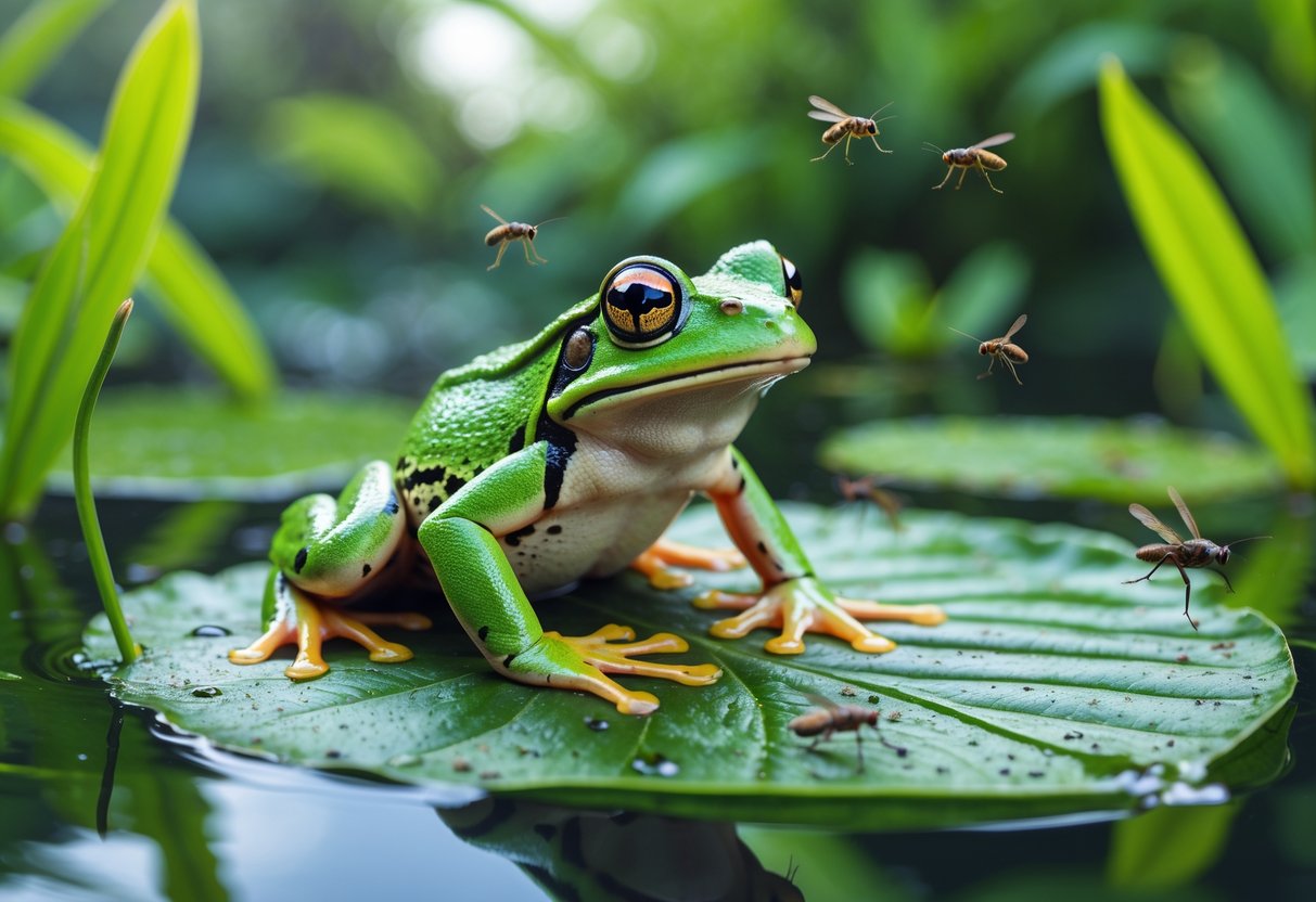 What to Feed a Green Frog? Complete Diet Guide & Safe Foods - Know Animals