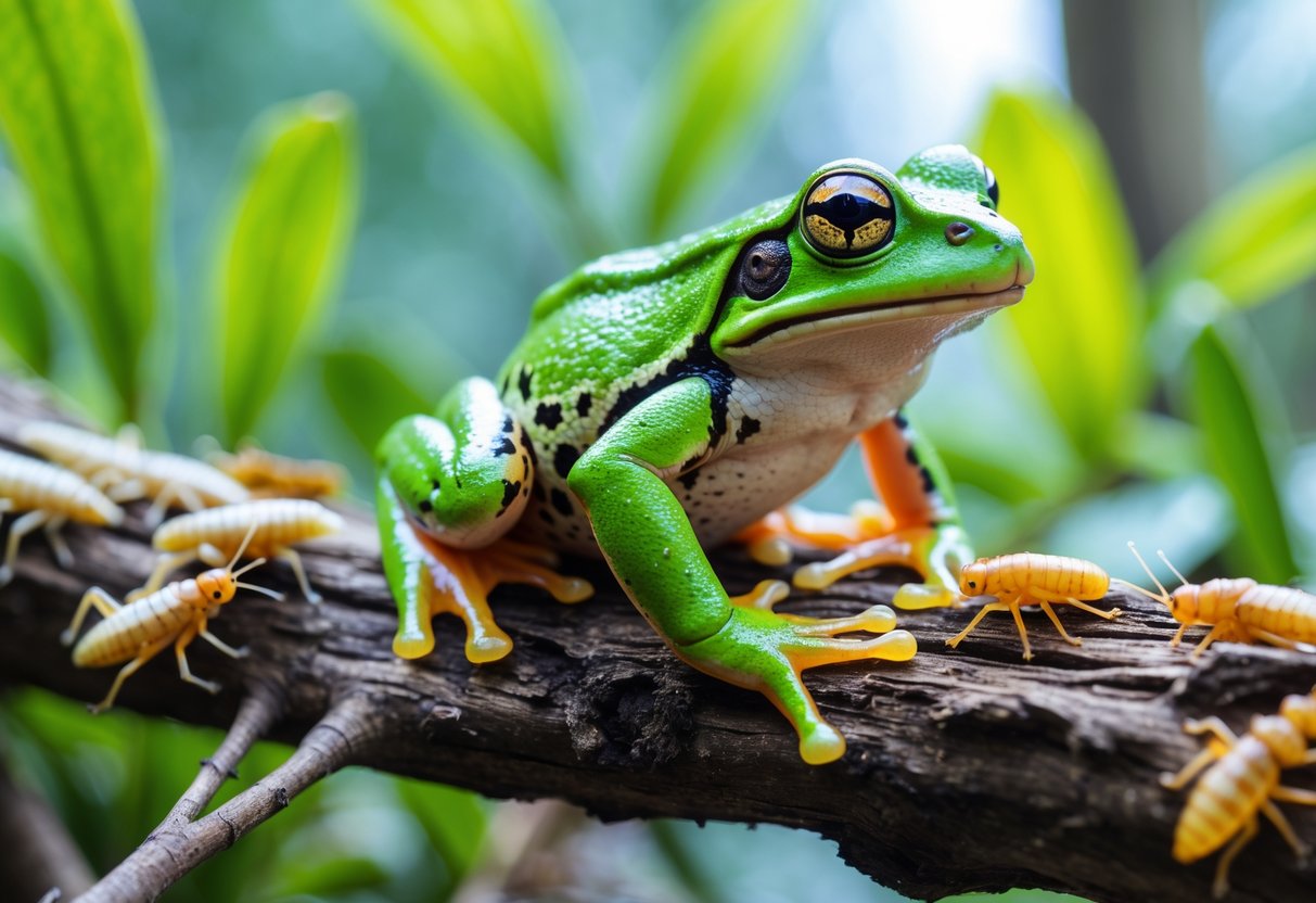 What to Feed a Green Frog? Complete Diet Guide & Safe Foods - Know Animals