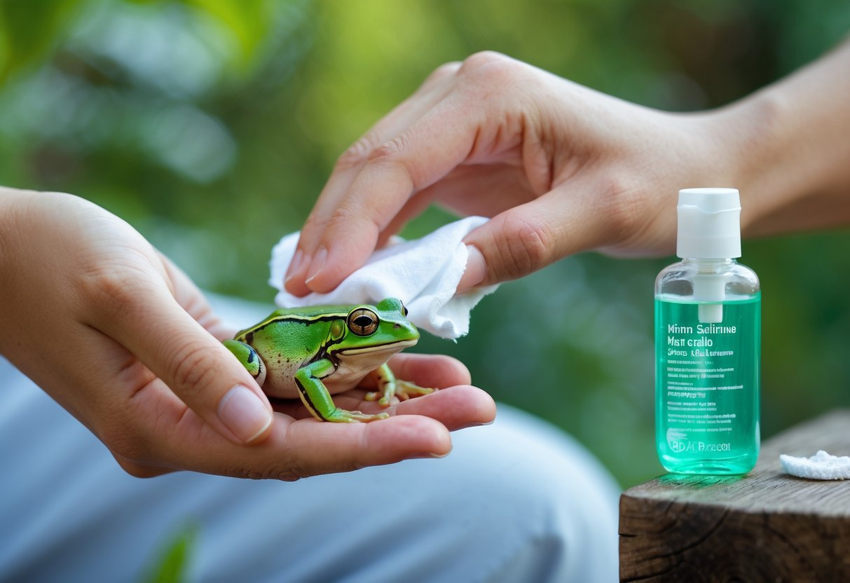 What to Do if a Frog Touches You? Immediate Actions and Safety Tips ...