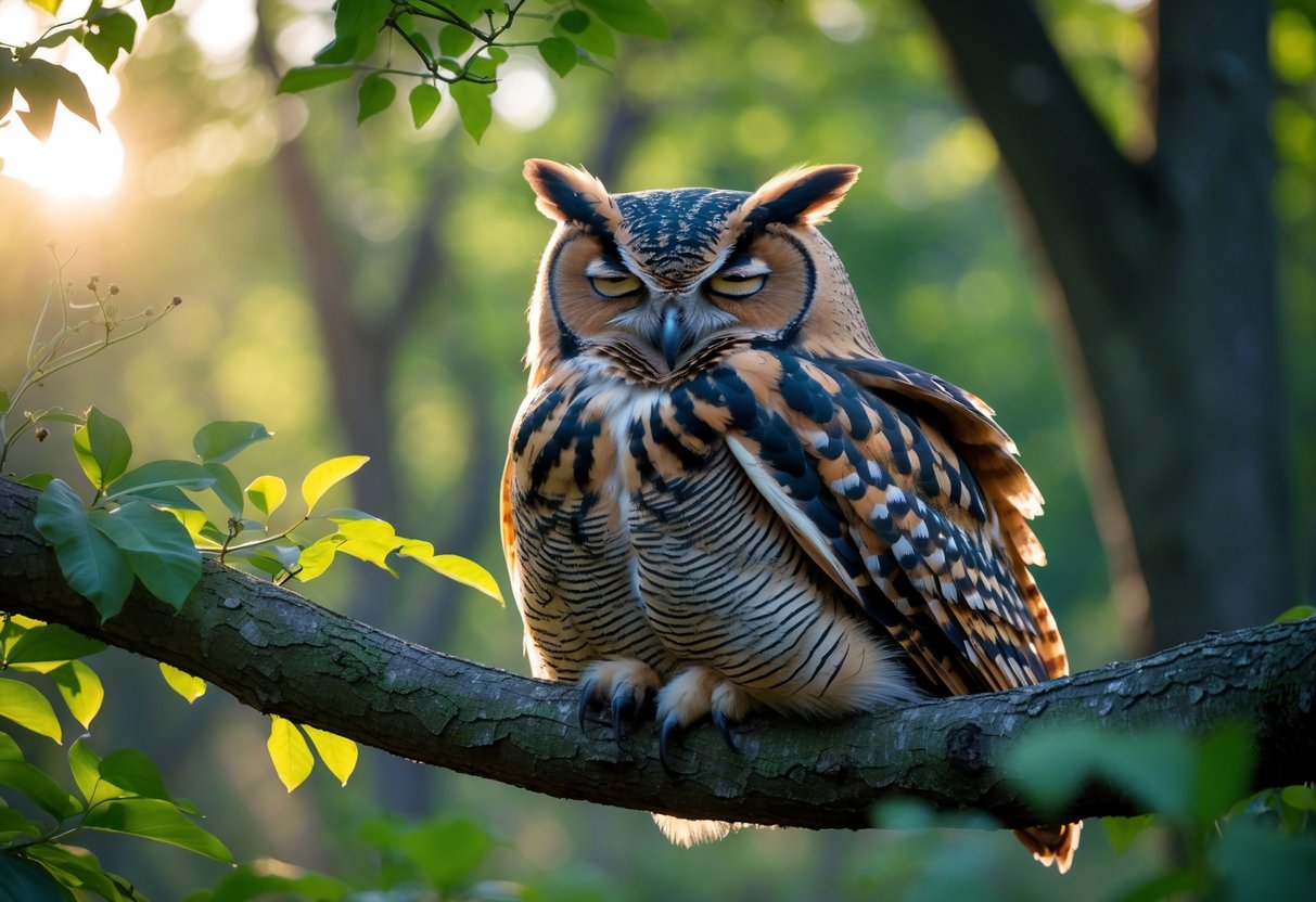 Do Owls Sleep Lying Down? Facts About Owl Sleeping Positions - Know Animals