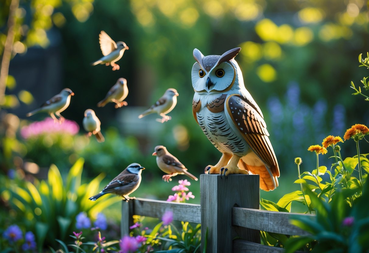 Do Garden Owls Scare Birds? Effectiveness, Tips & Insights - Know Animals