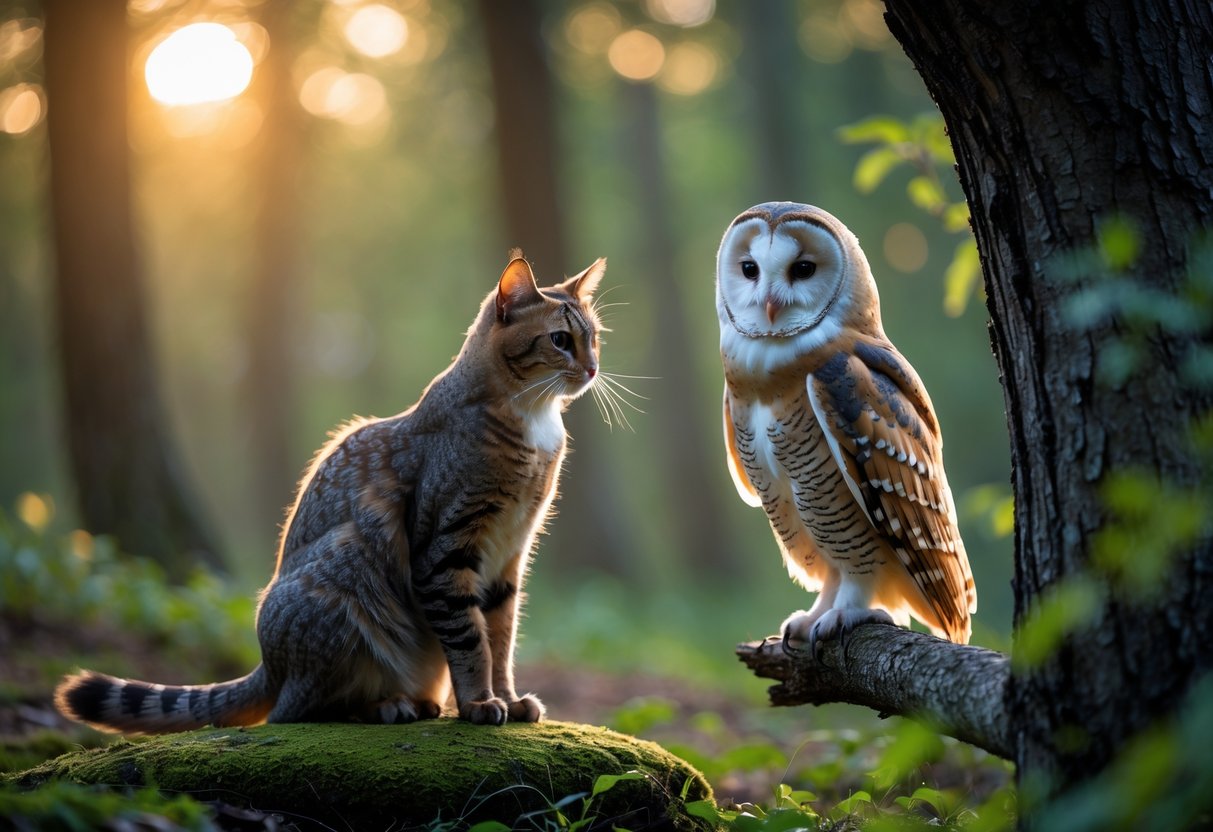 Do Cats and Owls Get Along? Exploring Unusual Animal Friendships - Know ...