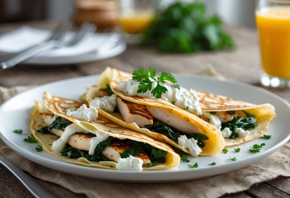 IHOP Chicken Florentine Crepes Recipe: Step-by-Step Guide - Drool Recipes