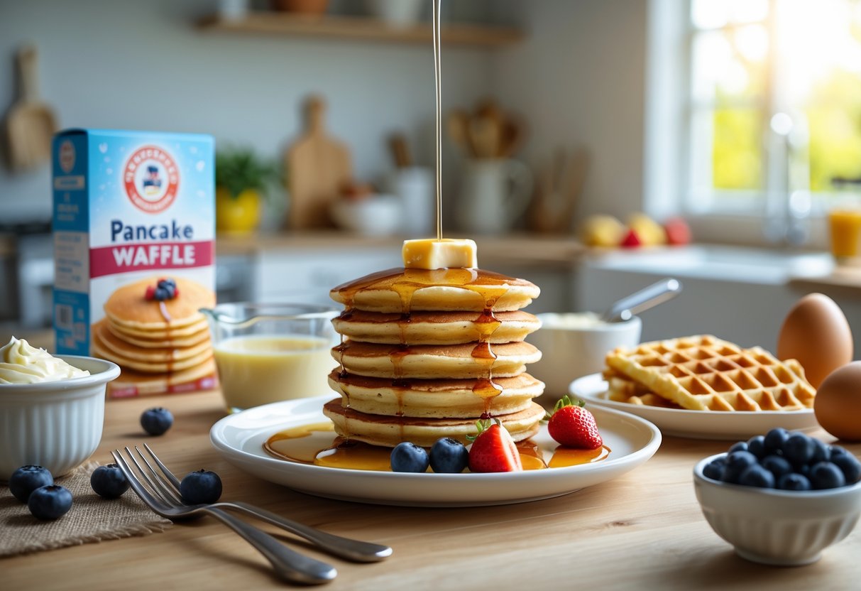 Jiffy Pancake and Waffle Mix Recipe: Easy Step-By-Step Guide - Drool ...