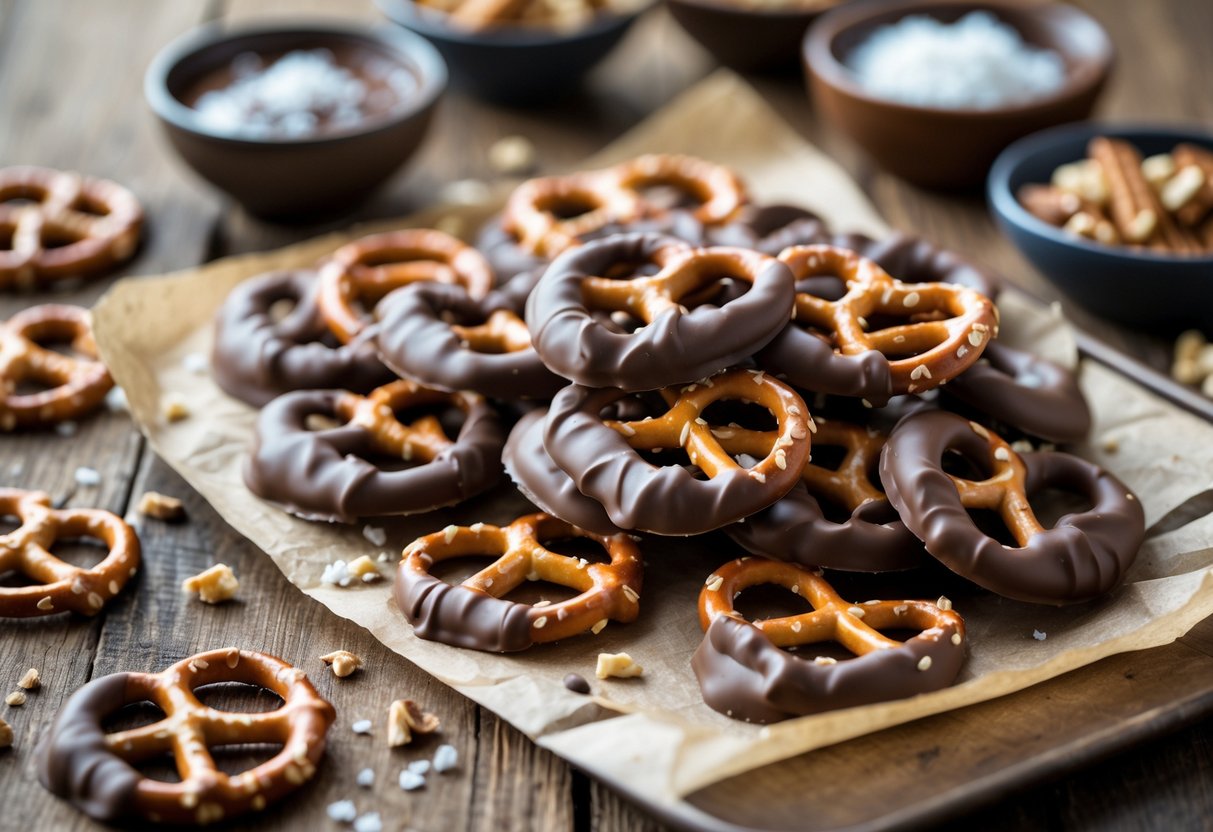 Chocolate Covered Pretzel Crisps Recipe: Easy Step-by-Step Guide ...