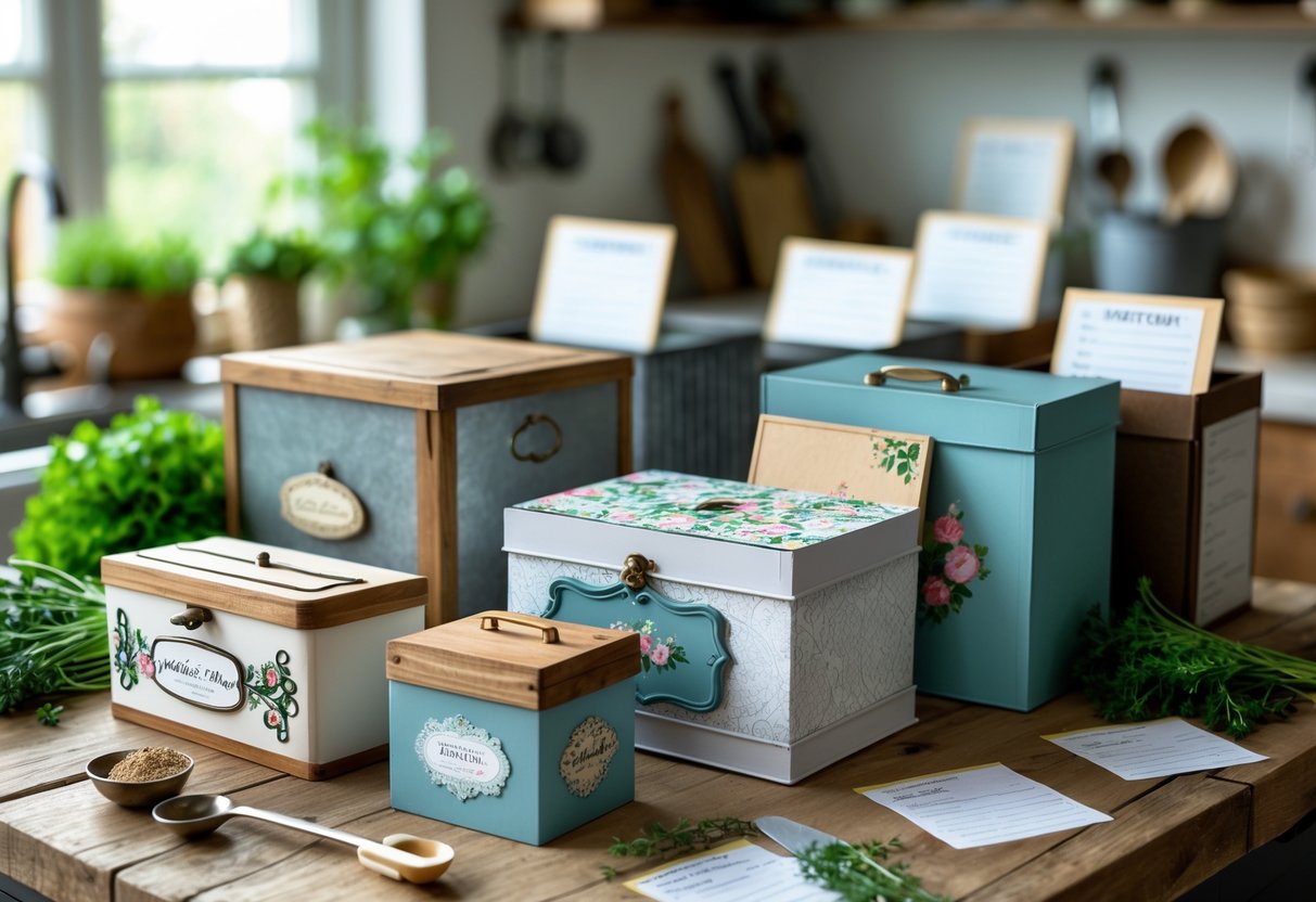 DIY Recipe Box Ideas: Creative Steps for a Personalized Box - Drool Recipes