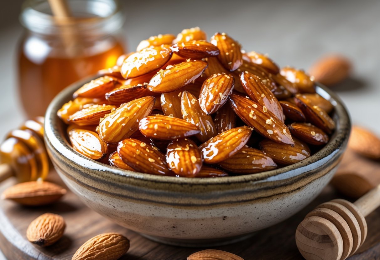 Honey Roasted Sliced Almonds Recipe: Easy Step-by-Step Guide - Drool ...
