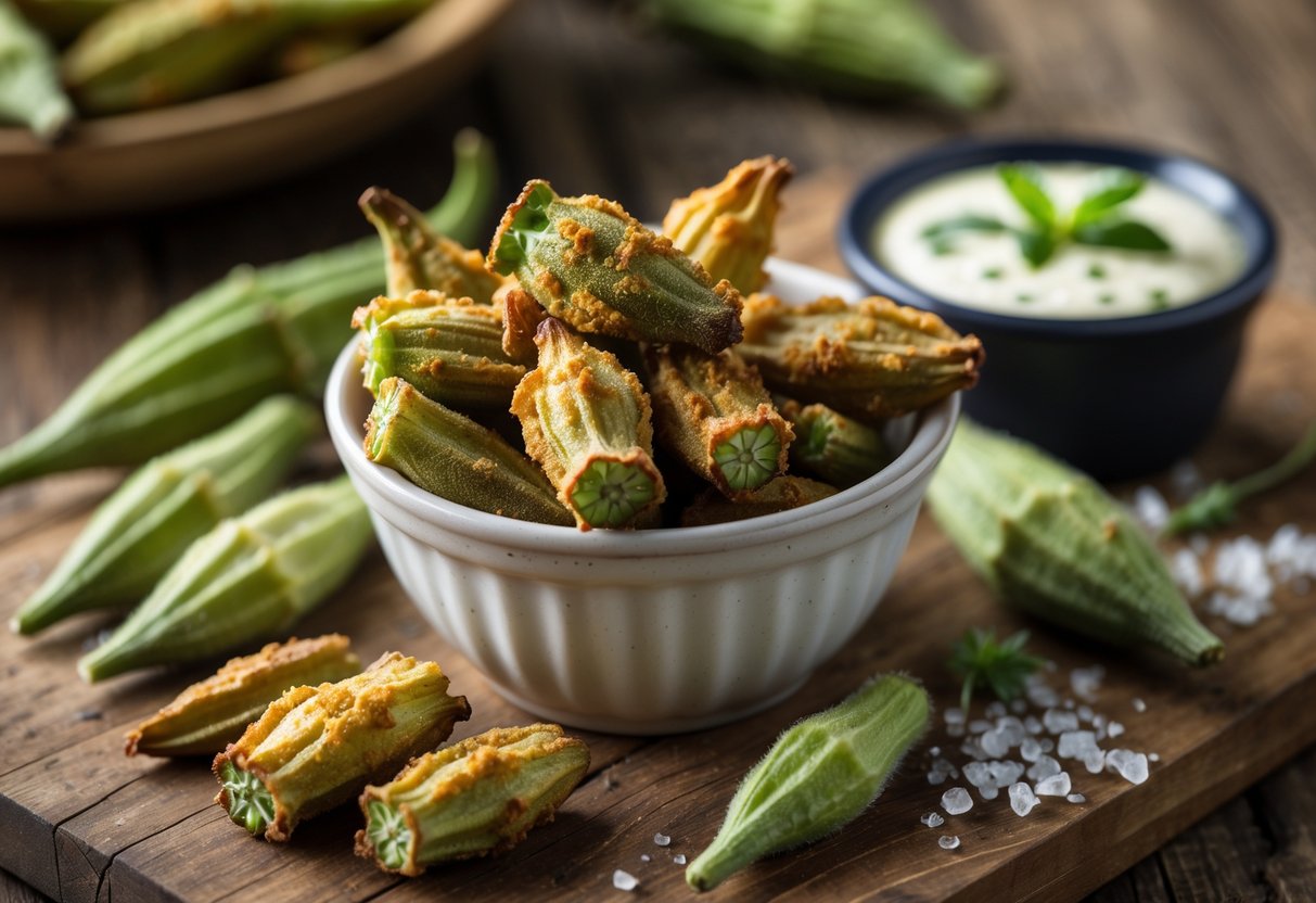 Longhorn Steakhouse Fried Okra Recipe: Step-By-Step Guide - Drool Recipes