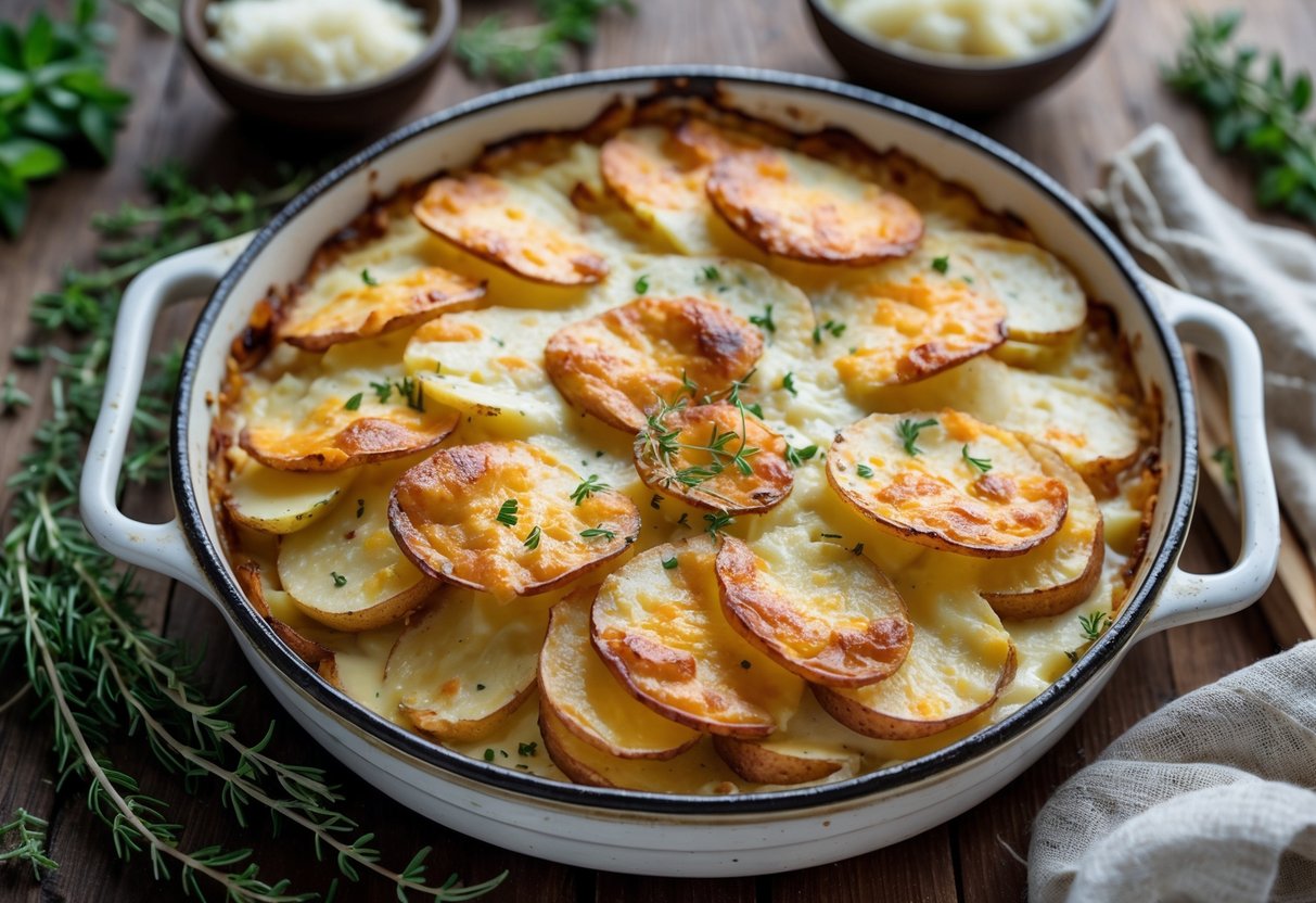 Texas de Brazil Potatoes Au Gratin Recipe: Step-by-Step Guide - Drool ...