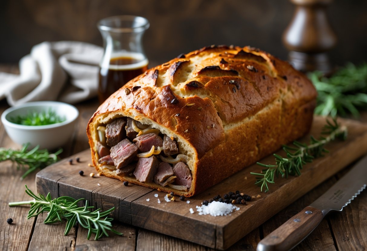 Steak and Ale Bread Recipe: Easy Step-by-Step Guide - Drool Recipes
