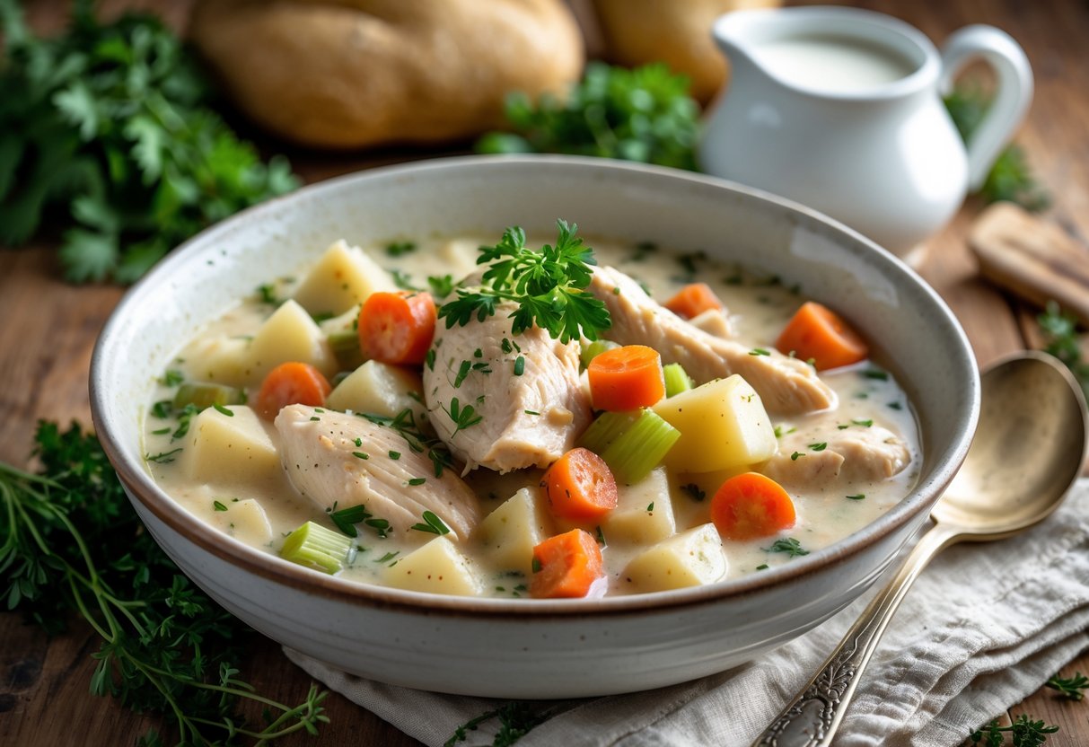 Southern Chicken Stew Recipe With Milk: Cozy Step-by-Step Guide - Drool ...