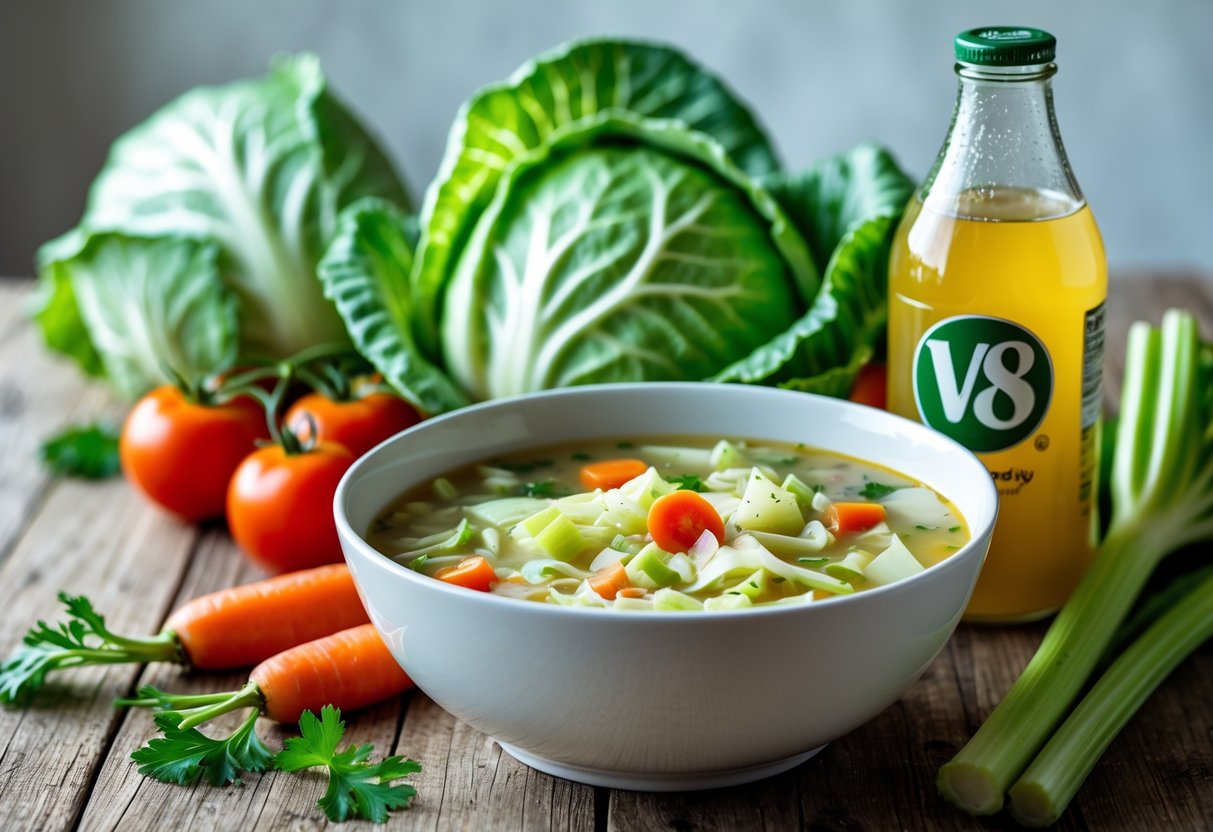 Weight Watchers Cabbage Soup Recipe With V8 Juice – Easy Steps - Drool ...
