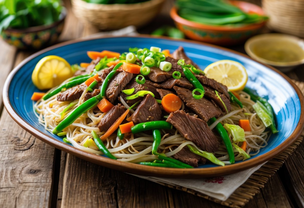 Beef Pancit Recipe: Simple Step-By-Step Instructions - Drool Recipes