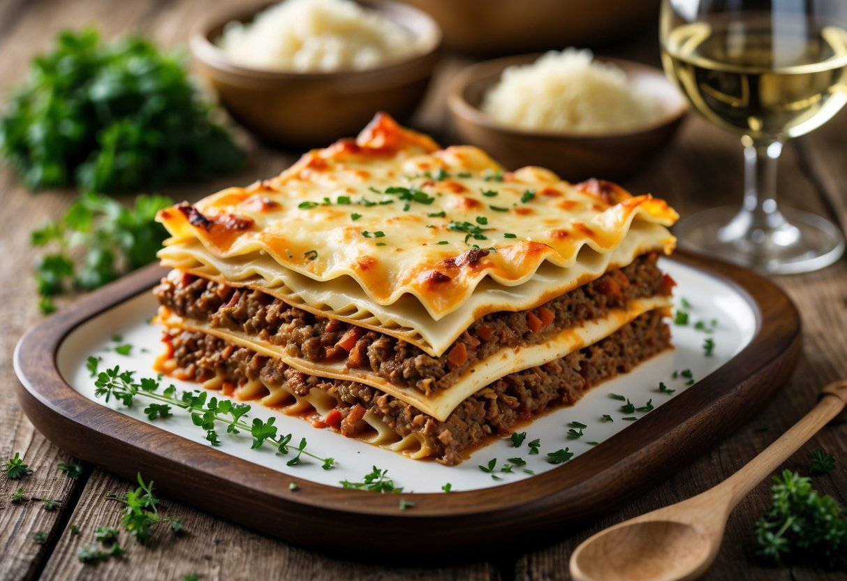 German Lasagna Recipe: Easy Ingredients & Step-by-Step Guide - Drool ...