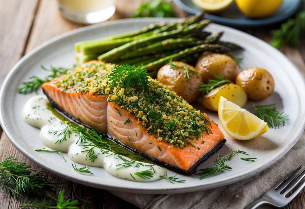 Cheesecake Factory Herb Crusted Salmon Recipe: Easy Step-by-Step Guide ...