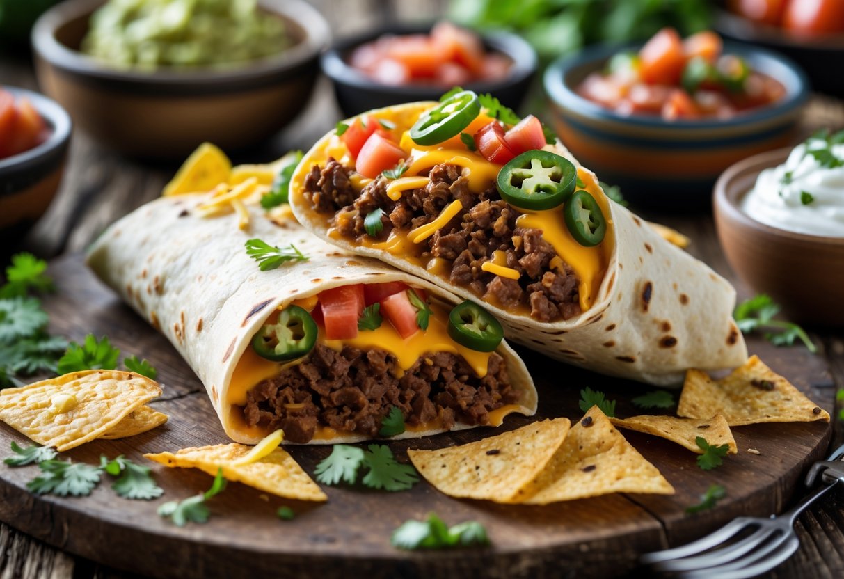 Nacho Burrito Recipe: Easy Steps to Make at Home - Drool Recipes