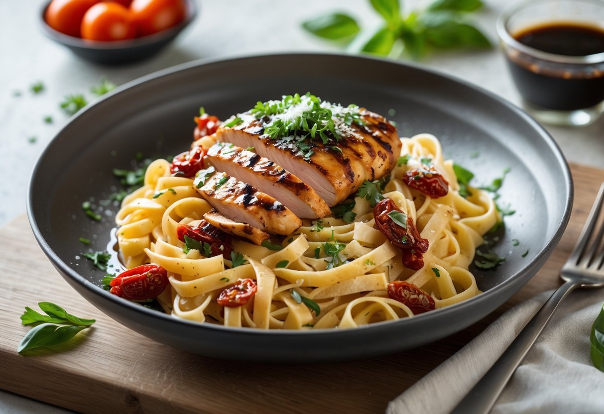 TGI Fridays Balsamic Chicken Pasta Recipe: Step-by-Step Guide - Drool ...