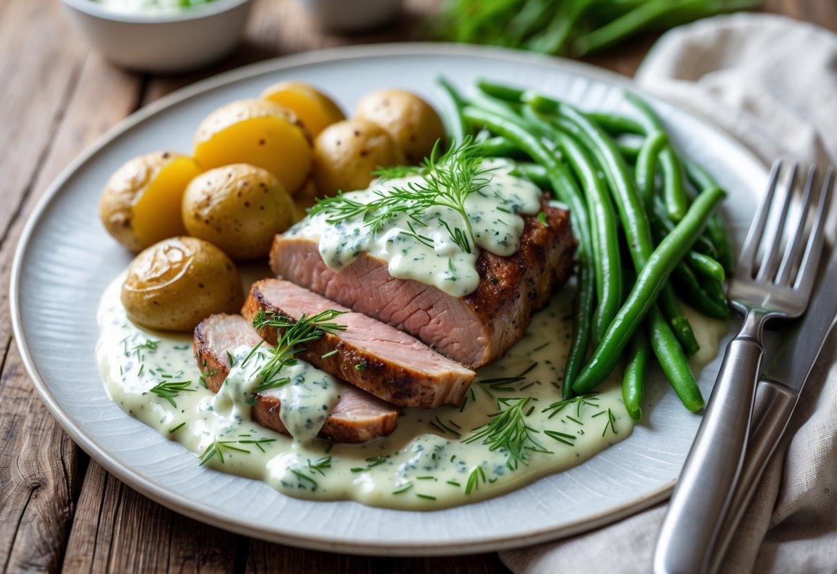 Hellofresh Creamy Dill Pork Tenderloin Recipe: Step-by-Step Guide ...