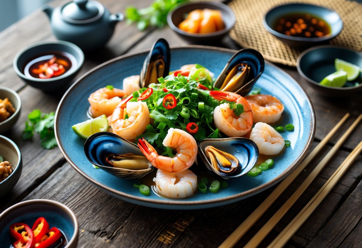 Asian Seafood Recipe: Ingredients & Step-by-Step Guide - Drool Recipes