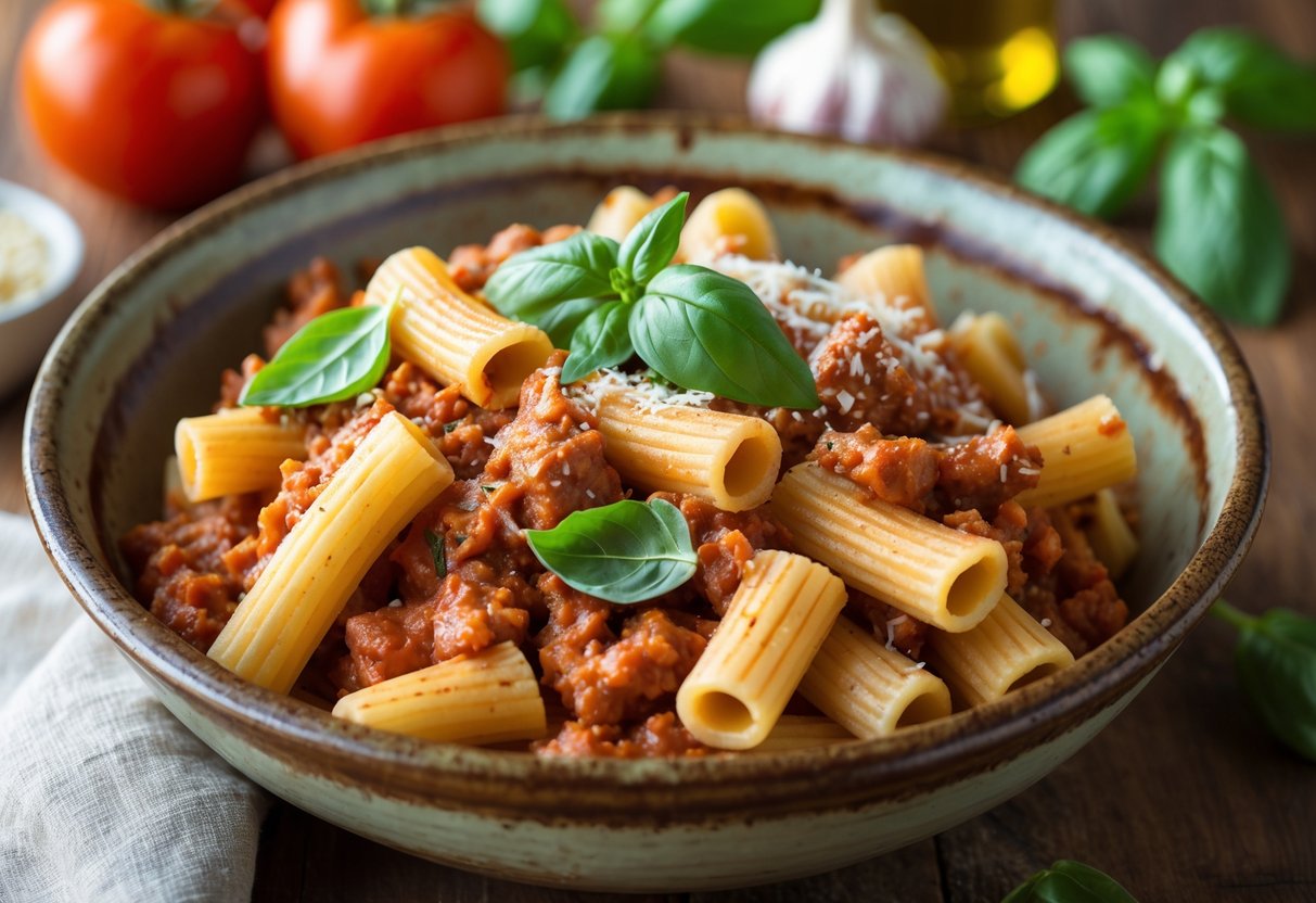 Rigatoni Abruzzi Recipe – Easy Steps & Ingredients List - Drool Recipes